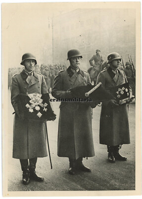 Orig. PRESSE Foto Beerdigung der General Walter von Reichenau in Berlin ...