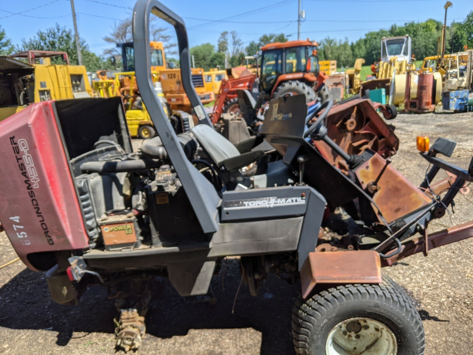 Toro 455-D Groundsmaster diesel riding mower parts unit | eBay