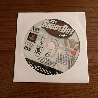 NBA ShootOut 2002 (Sony PlayStation 2, 2001 PS2) Disc Only, Tested ...