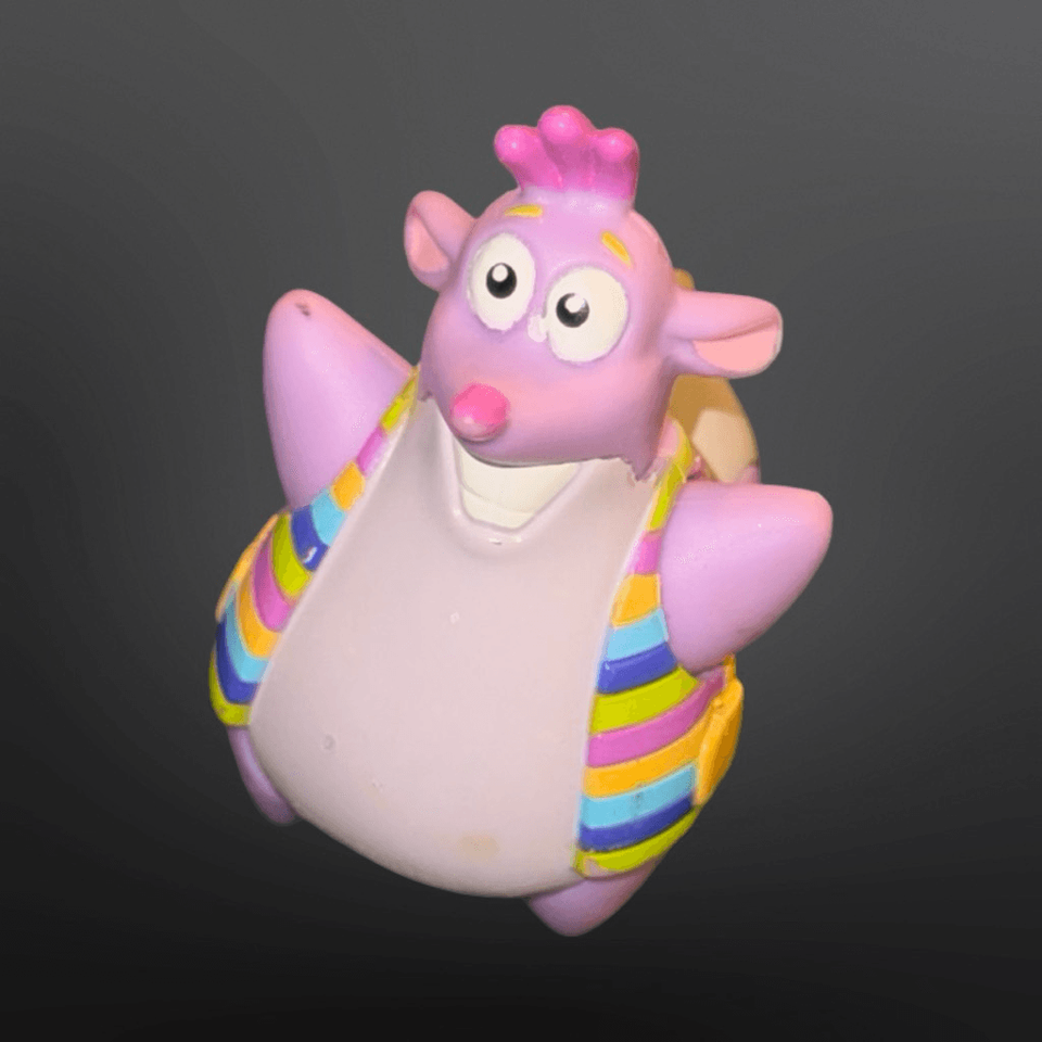 Vintage Viacom Dora the Explorer Tico the Squirrel Figure Cake Topper ...