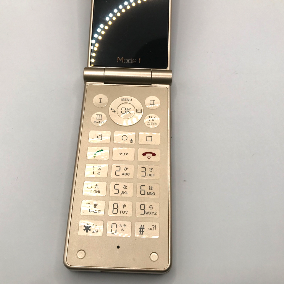 FREETEL MODE 1 RETRO II 2 MD-06P Black Android Flip Phone SIM Free ...