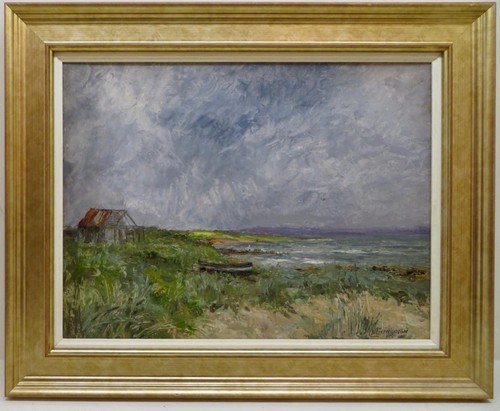Nan C. Livingstone (1876-1952) SCOTTISH Impressionist landscape OIL ...