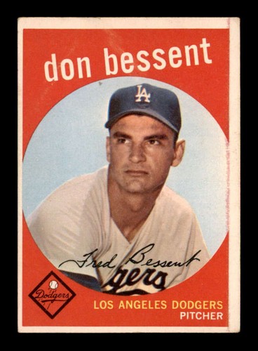 1959 Topps #71 Don Bessent VGEX X2982896 | eBay