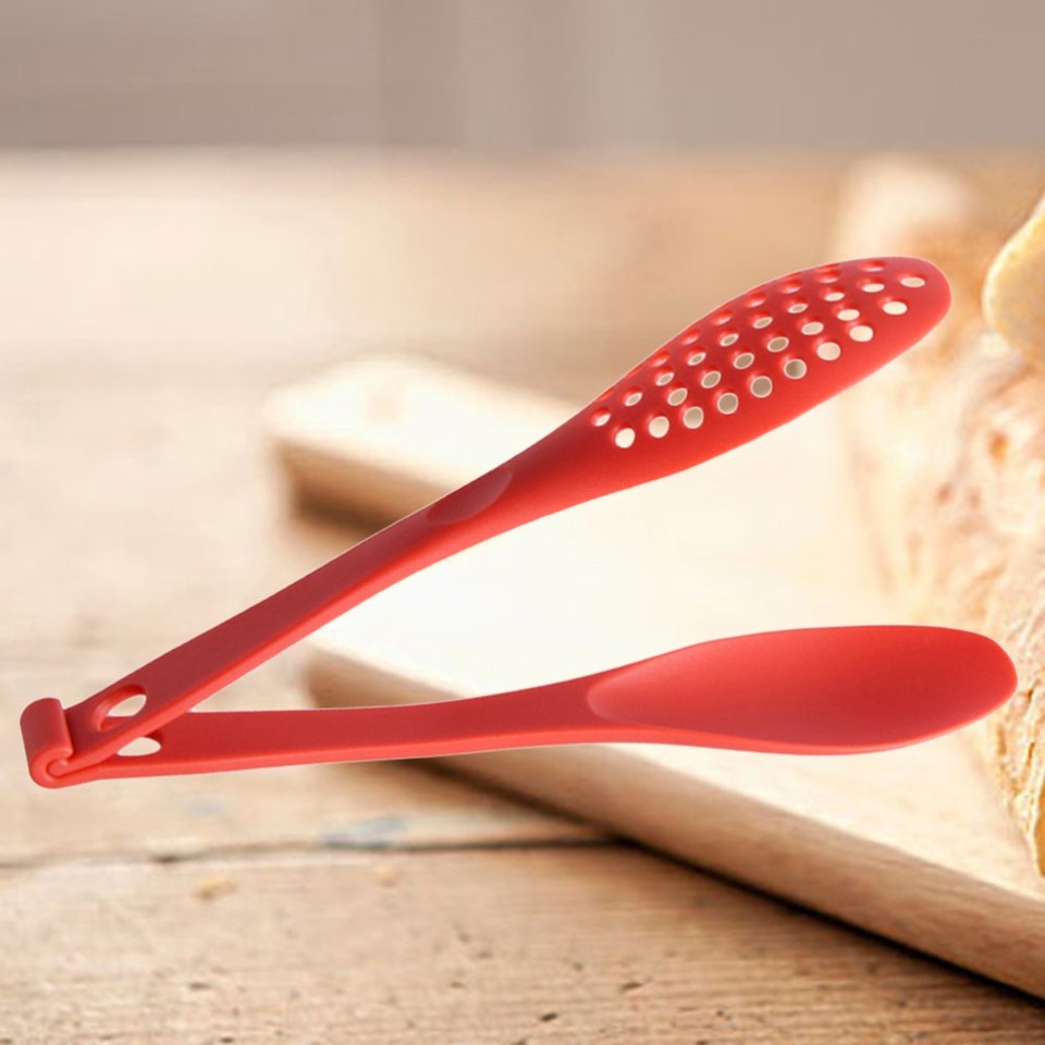 2 PCS Bread Tong Multipurpose Food Gripper Cake Clip Nylon Tongs | eBay UK