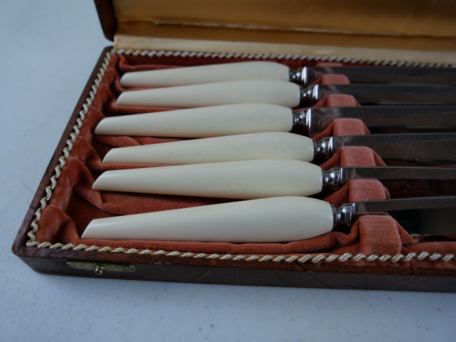 Set of 6 Vintage OTHELLO Solingen Germany Rostfrei 9" Steak Knives ...