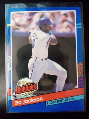 1991 DONRUSS BO JACKSON HIGHLIGHTS CARD BC-10 RARE Double Error Card | eBay