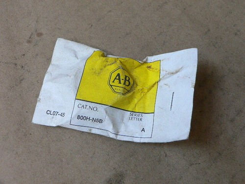 ALLEN BRADLEY 800H-N5B PROTECTIVE BOOT HYPALON 30MM GREEN | eBay