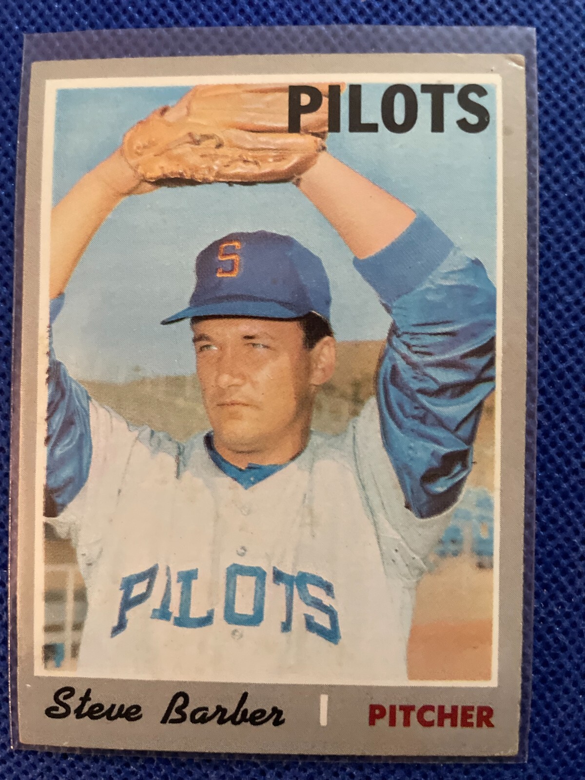 1970 TOPPS # 224 STEVE BARBER | eBay