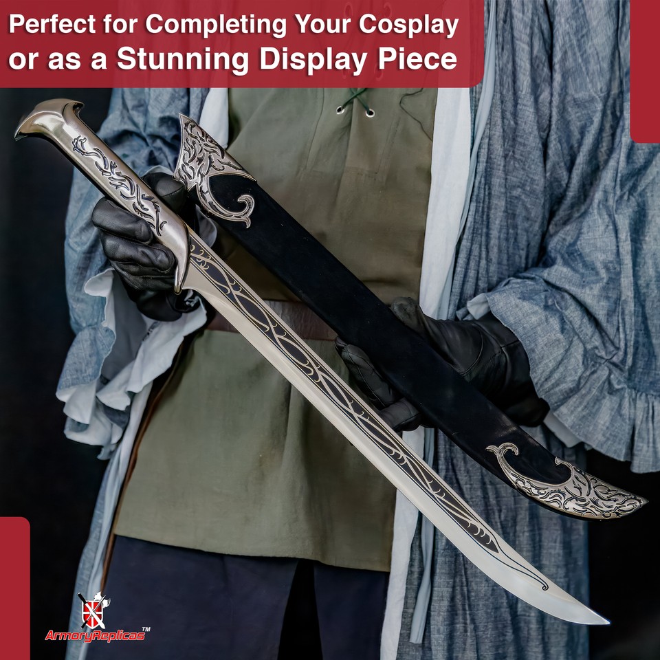 Fantasy Movie Replica King Sword | 18-Inch Blade with Free Velvet ...