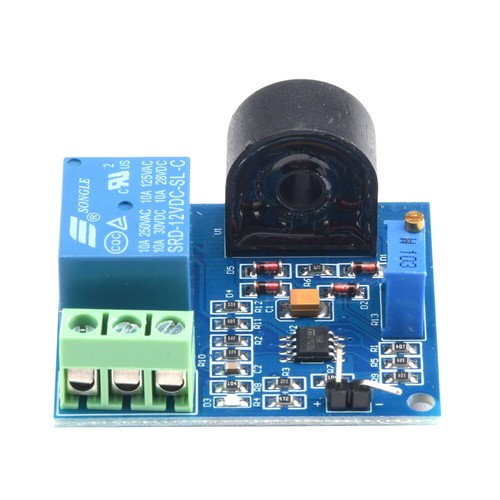5A Over Current Protection Sensor Module AC Current Detection Sensor 5V ...