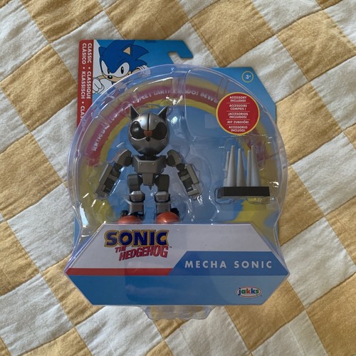 Jakks Pacific Sonic The Hedgehog Mecha Sonic w/ Spike Trap 4” Action ...