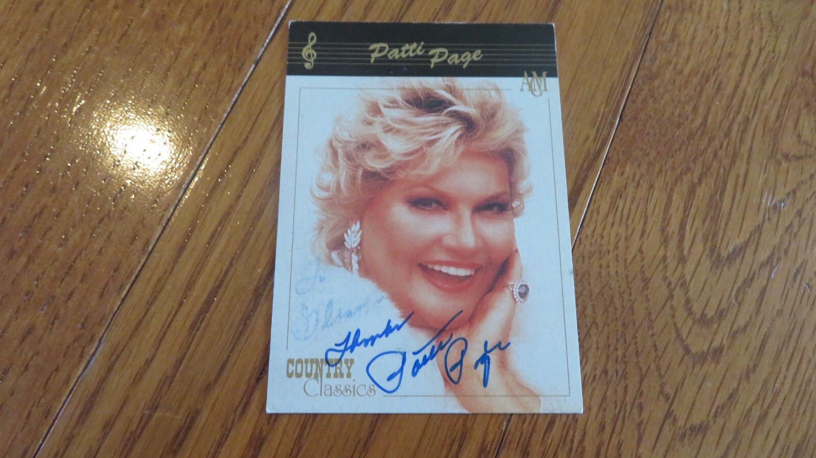 Patti Page Autographed Hand Signed Card Country PERSONALIZED | eBay