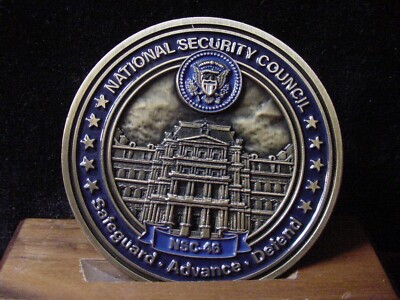 Executive Office of the President Challenge Coin- National security ...