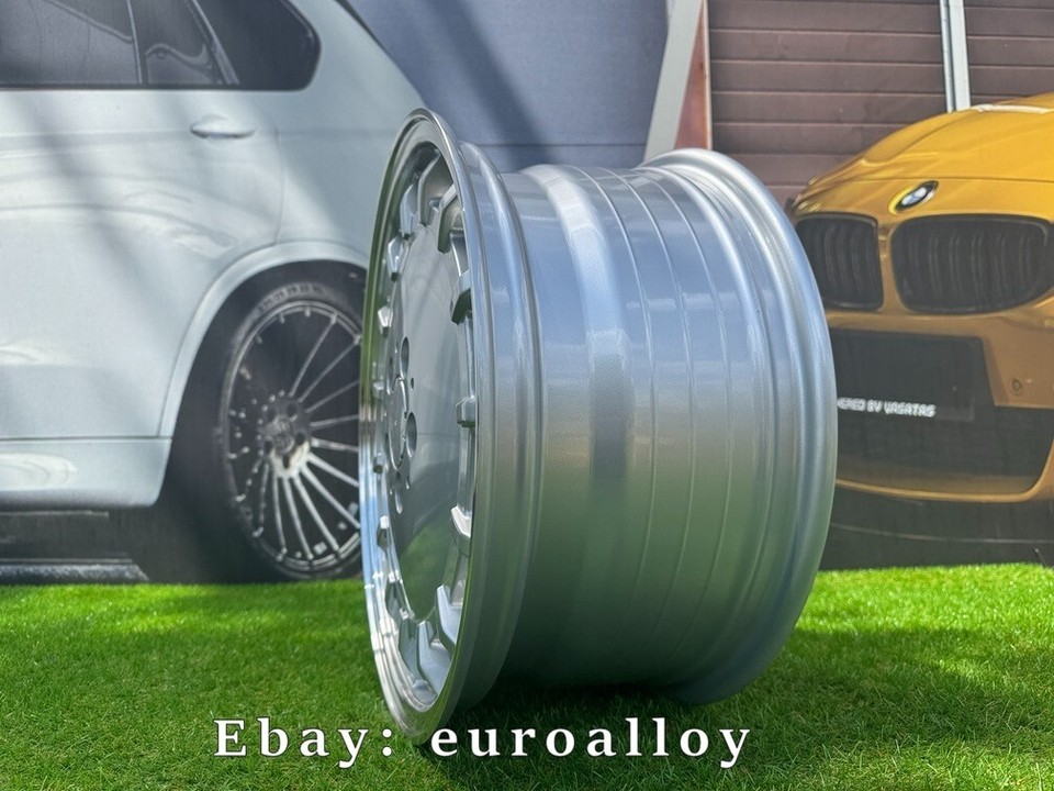 4 x 17 Inch 5x112 Gulli Style Silver Wheels: Fits For Mercedes-Benz ...