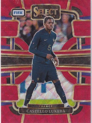 Panini 2023-24 Selezionare Fifa Nr. 81 Castello Lukeba Red Wave Prizm ...