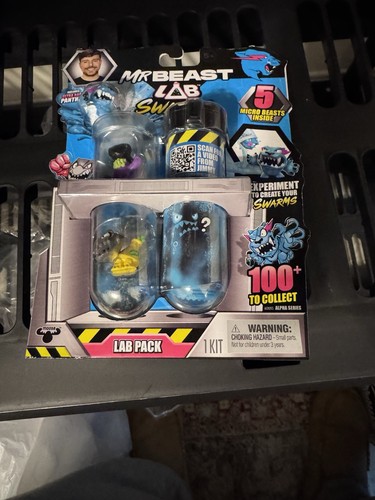 Mr Beast Lab Swarms Lab Pack 5 Micro Panther W/ Ultra Rare Panther | eBay
