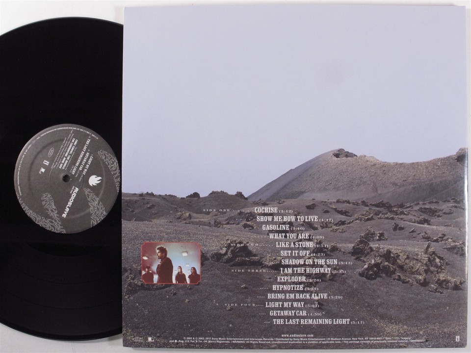 AUDIOSLAVE Self Titled LEGACY 88985455331 2XLP VG++/VG+ 2017 reissue r ...