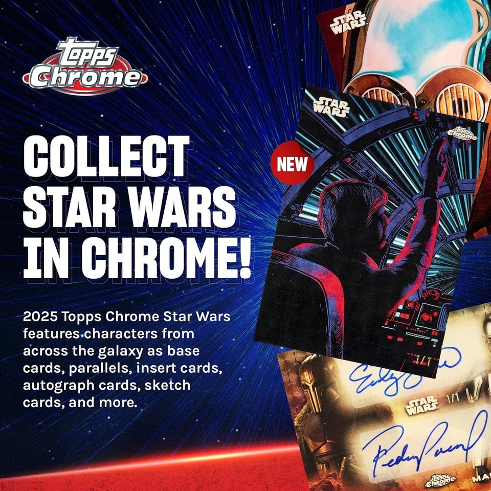 2025 STAR WARS CHROME VALUE BOX New | eBay