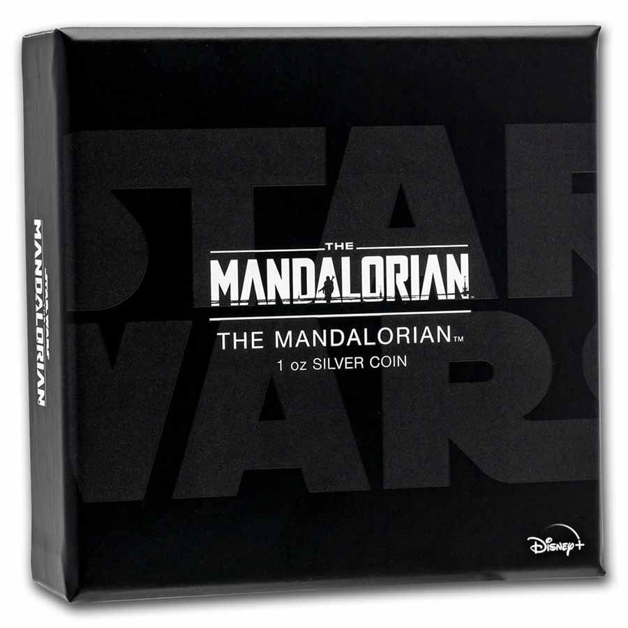 Niue -2021- Star Wars The Mandalorian- 1 oz Silver Proof Coin (w/Box ...