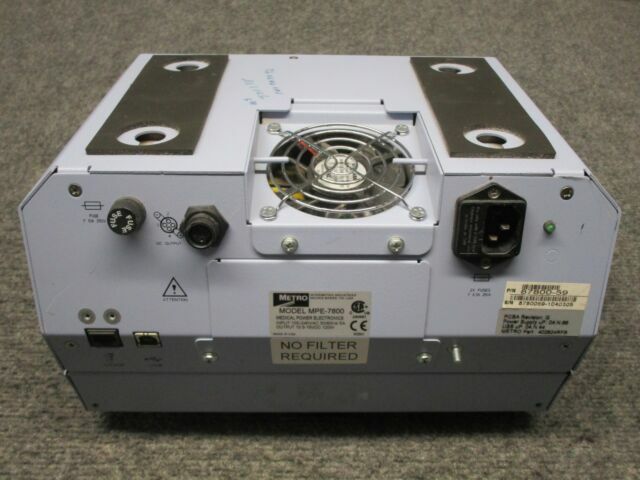 Mpe-7800 Metro Flo 1760 120w Power Supply Unit for Mobile Medical Cart ...