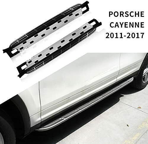 2Pcs Door Side Steps Pedal Running Board Nerf Bar Fits for Cayenne 2011 ...