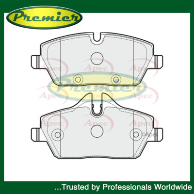 Premier Front Brake Pads Set Fits Mini Cooper 2006- One 2007 ...