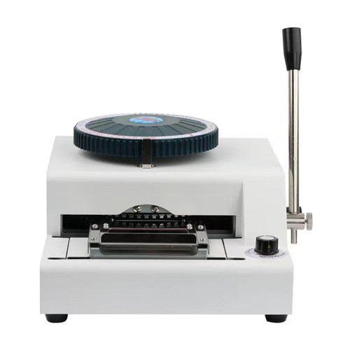 52Code Dog tag embossing machine, Manual Steel Metal PET Dog Tags ...