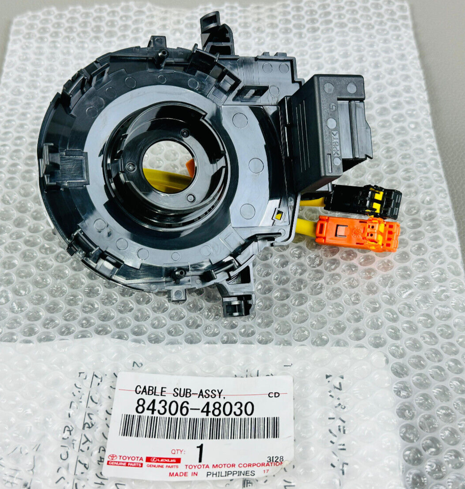 84306-48030 Genuine OEM Cable Spiral for Toyota Lexus 8430648030, 84306 ...