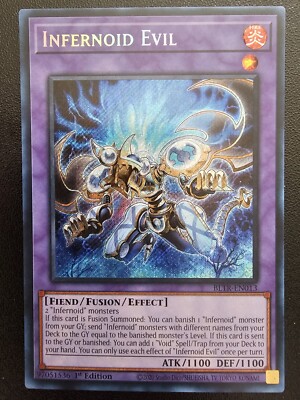 Infernoid Evil Secret Rare BLTR-EN013 1st Edition | eBay
