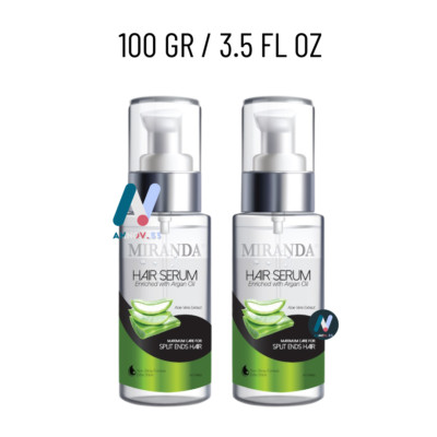 MIRANDA Hair Serum Aloe Vera Revitalize Hair Strengthens Nourish Hair ...