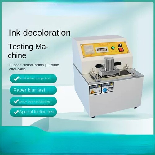 Decolorization Tester Dry and Wet Ink Rubbing Resistant Paint Abrasion ...