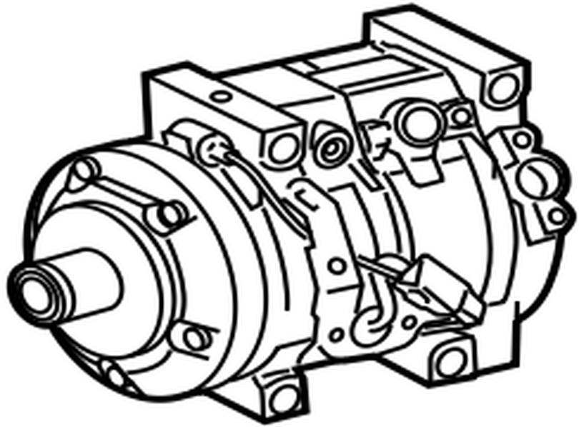 88320-6A320 Toyota Compressor assy, cooler 883206A320, New Genuine OEM ...