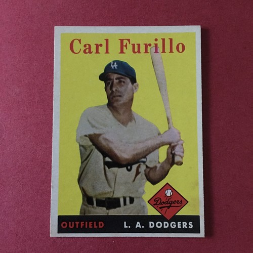 1958 Topps baseball card #417 Carl Furillo (nrmt) | eBay