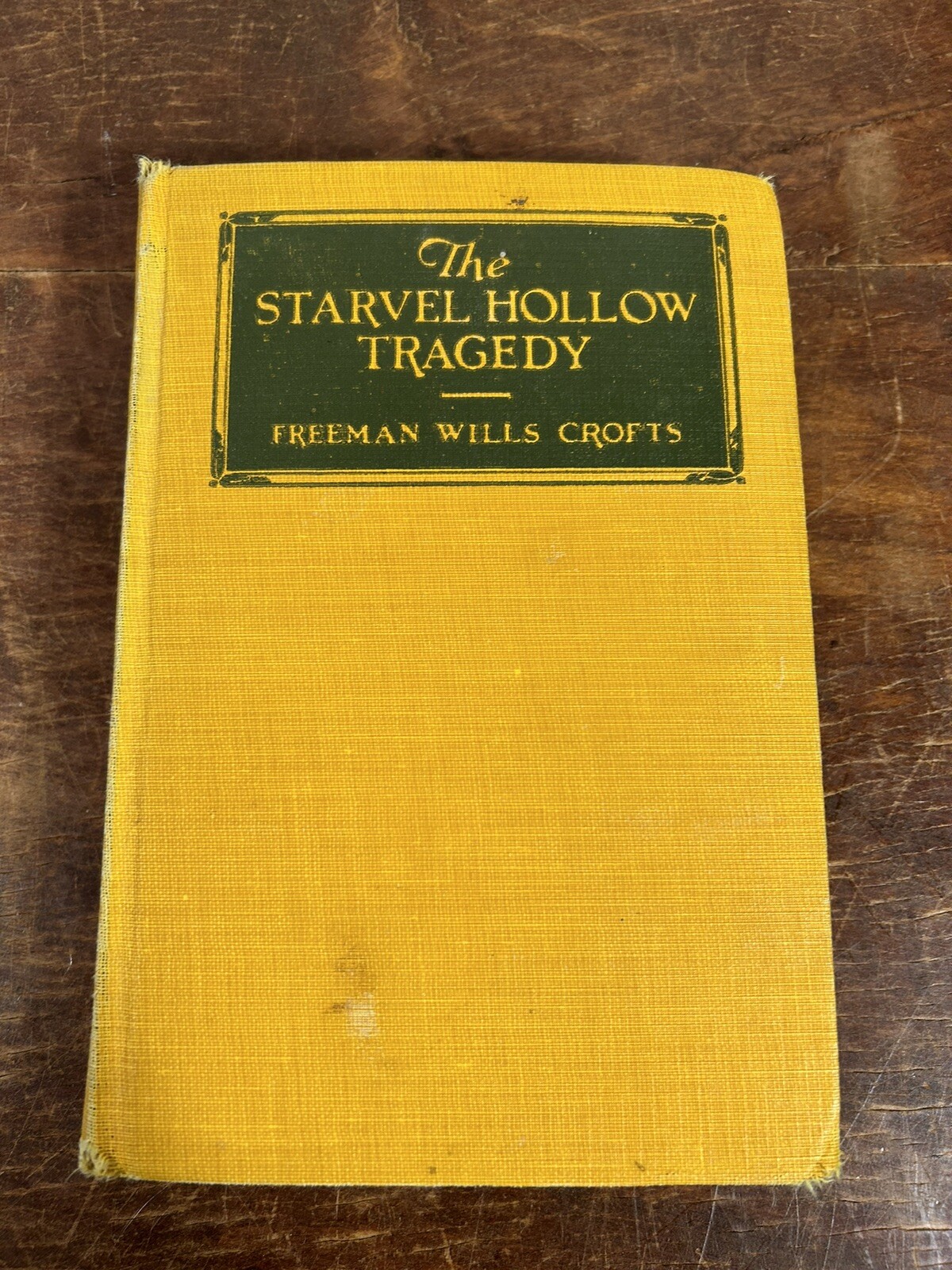 Freeman Wills Crofts / The Starvel Hollow Tragedy Hardcover Grosset | eBay