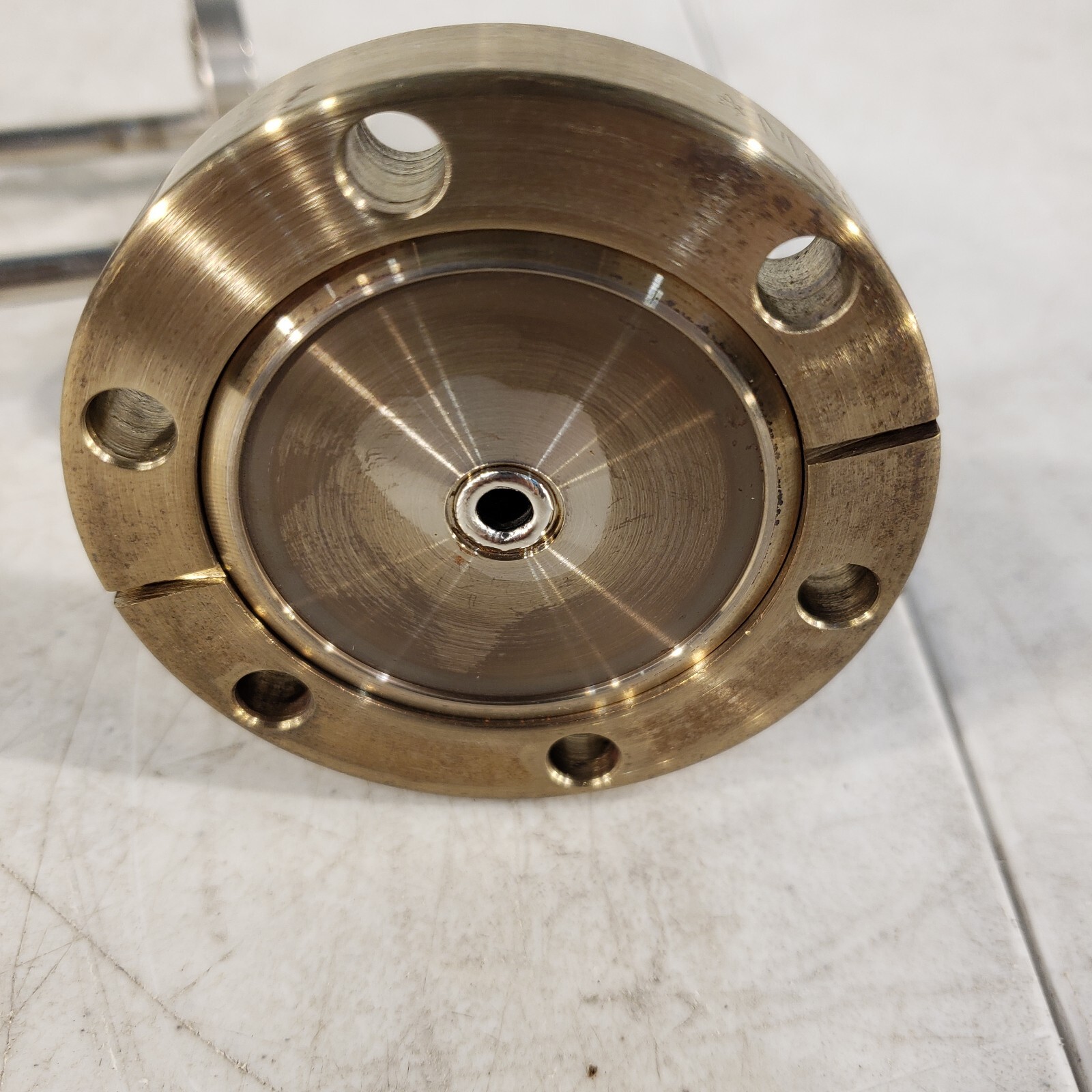 High Vacuum 1/4" Tubing Assembly w/ DN35CF 2.75" 2x DN16CF 1.33 ...