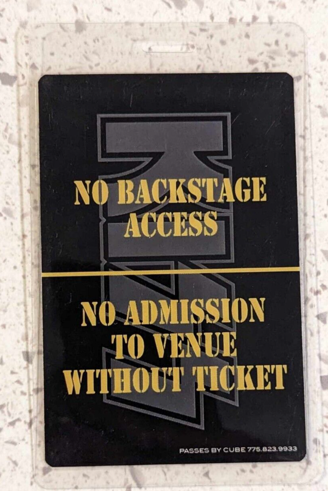 KISS 2004 Tour VIP Laminate KISS ARMY | eBay