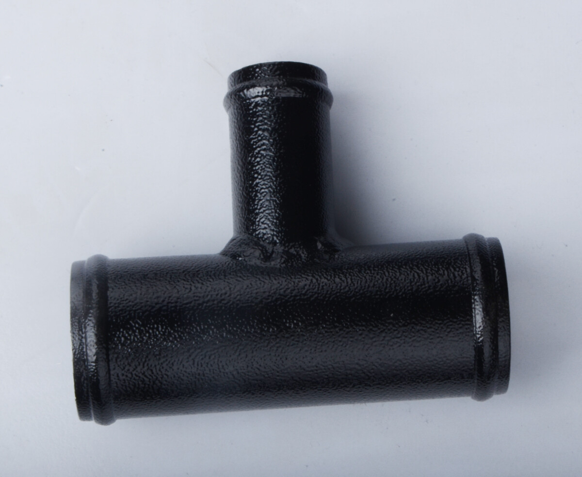 Aluminium T-Piece Pipe Hose Connector Joiner Spout 25mm OD 38mm OD BK ...