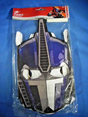8 Transformers™ Paper Masks Optimus Prime Bumblebee, Party Favor (NEW ...