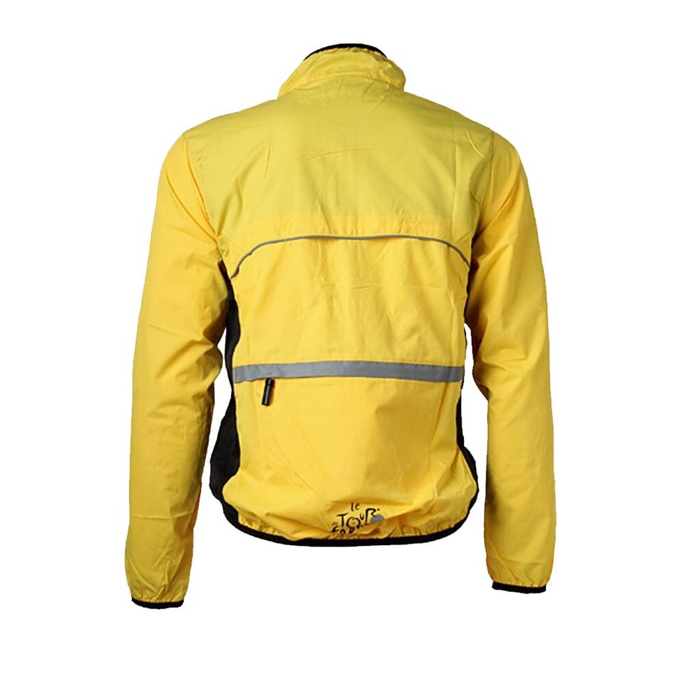 Bicycle Cycling Jacket Long Sleeves Waterproof Reflective Windbreaker ...