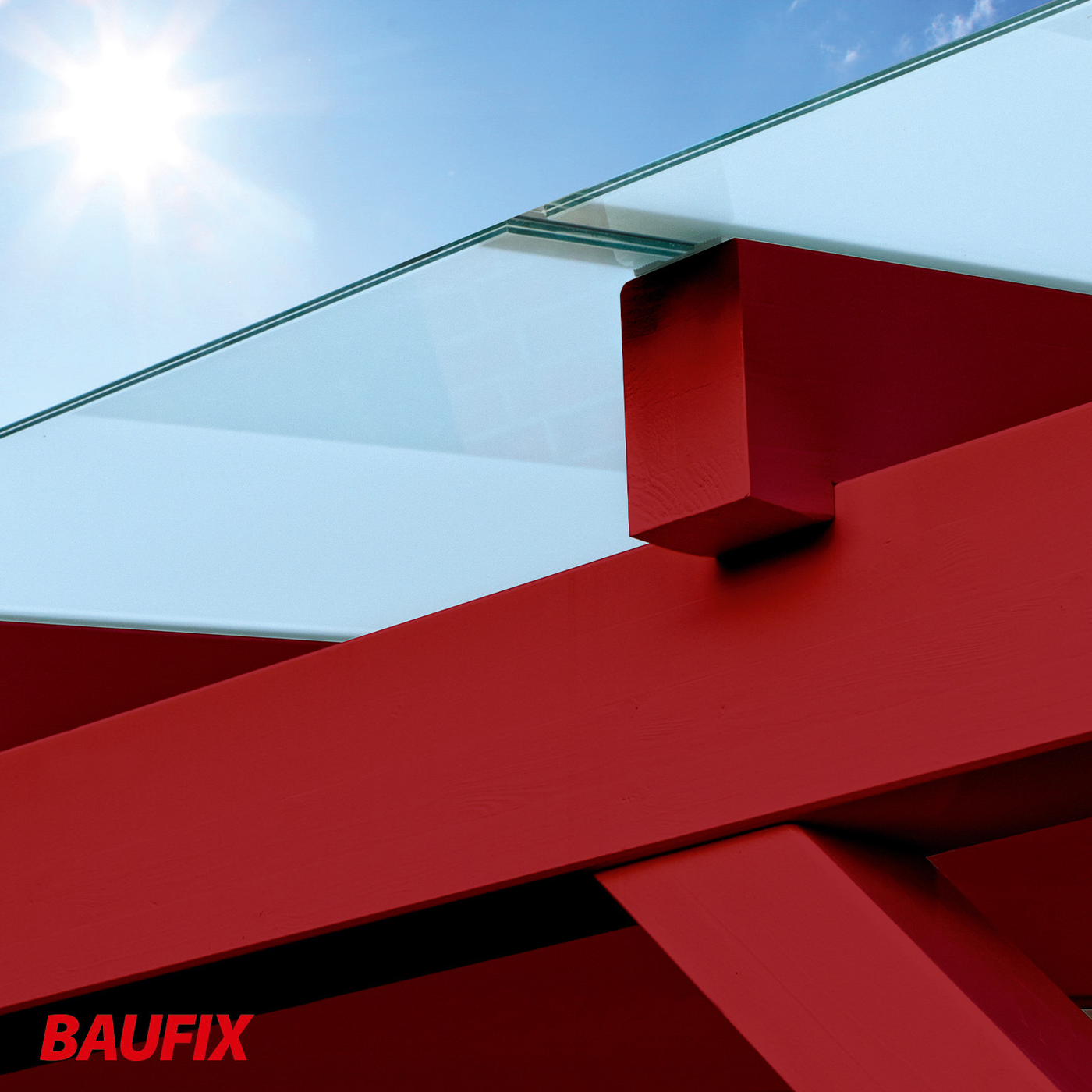 BAUFIX 2in1 Express Deckfarbe skandinavisch rot | eBay.de