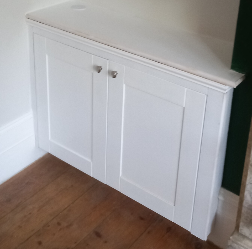 kitchen cupboard doors Shaker style grove panel Custom Made To measure ...