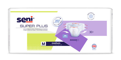 Seni Super Plus Inkontinenz Windel Erwachsene, Nacht, S-XL=30 St., XS ...