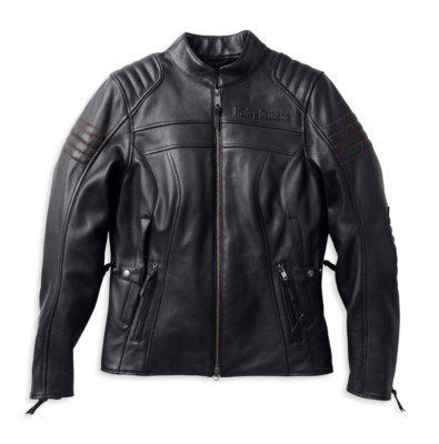 Harley-Davidson Women's Heather Triple Vent Leather Jacket 98004-22VW ...