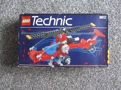 Lego Technic 8812 Aero Hawk II helicopter 100% complete + TECHNIC ...
