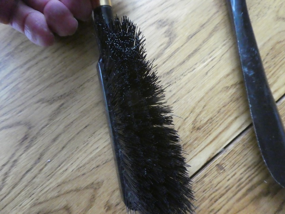 VINTAGE HORSE HEAD SHOE HORN AND CLOTHING BRUSH SET MADE IN JAPAN 1970 ...