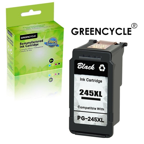 3PK PG-245XL Refiiled Black Ink Cartridge For Canon PIXMA TS3322 TS3151 ...