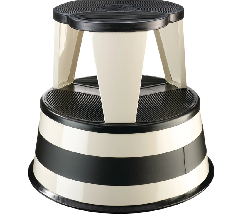 Cramer Kik-Step Steel Step Stool, 350 lb cap, 16 dia. x 14 14h ...