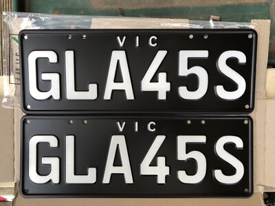 Victoria Number Plate GLA45S | eBay