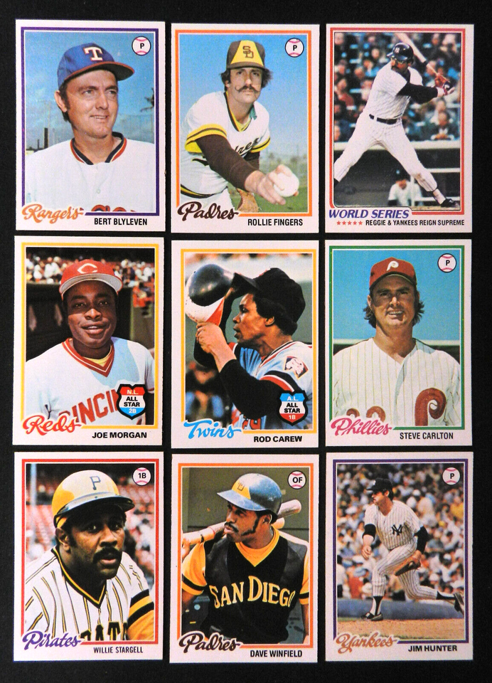 1978 Topps Complete Baseball Set (726) in Binder High Grade | eBay