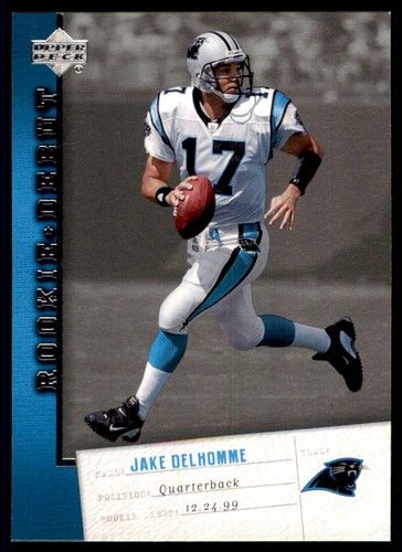 2006 Upper Deck Rookie Debut Jake Delhomme Carolina Panthers #14 | eBay